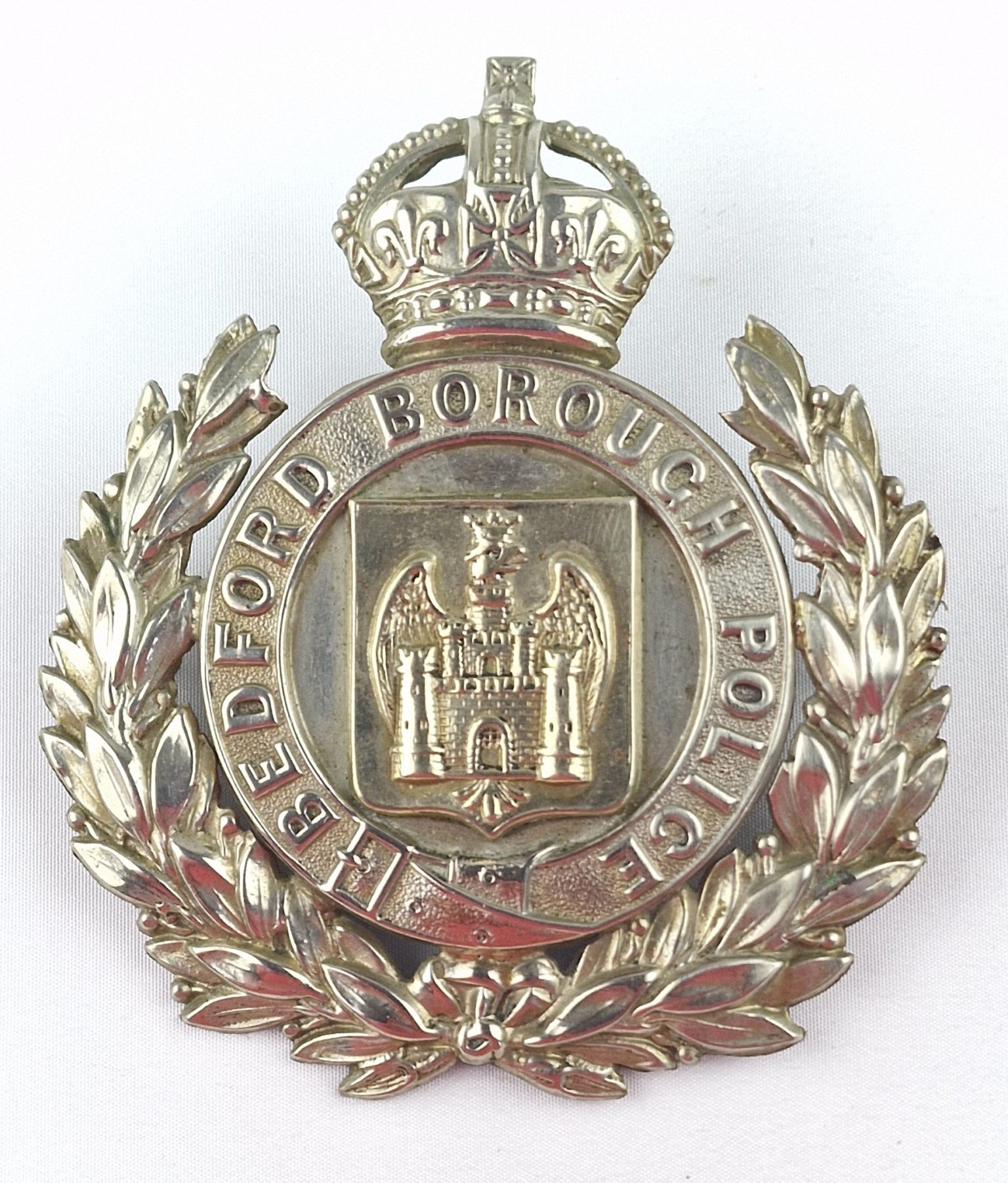 Bedford Borough Police Helmet Badge | Time Militaria
