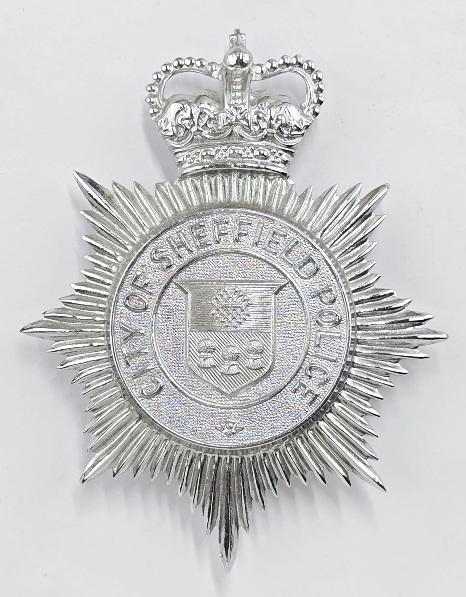 City of Sheffield Police Helmet Badge | Time Militaria