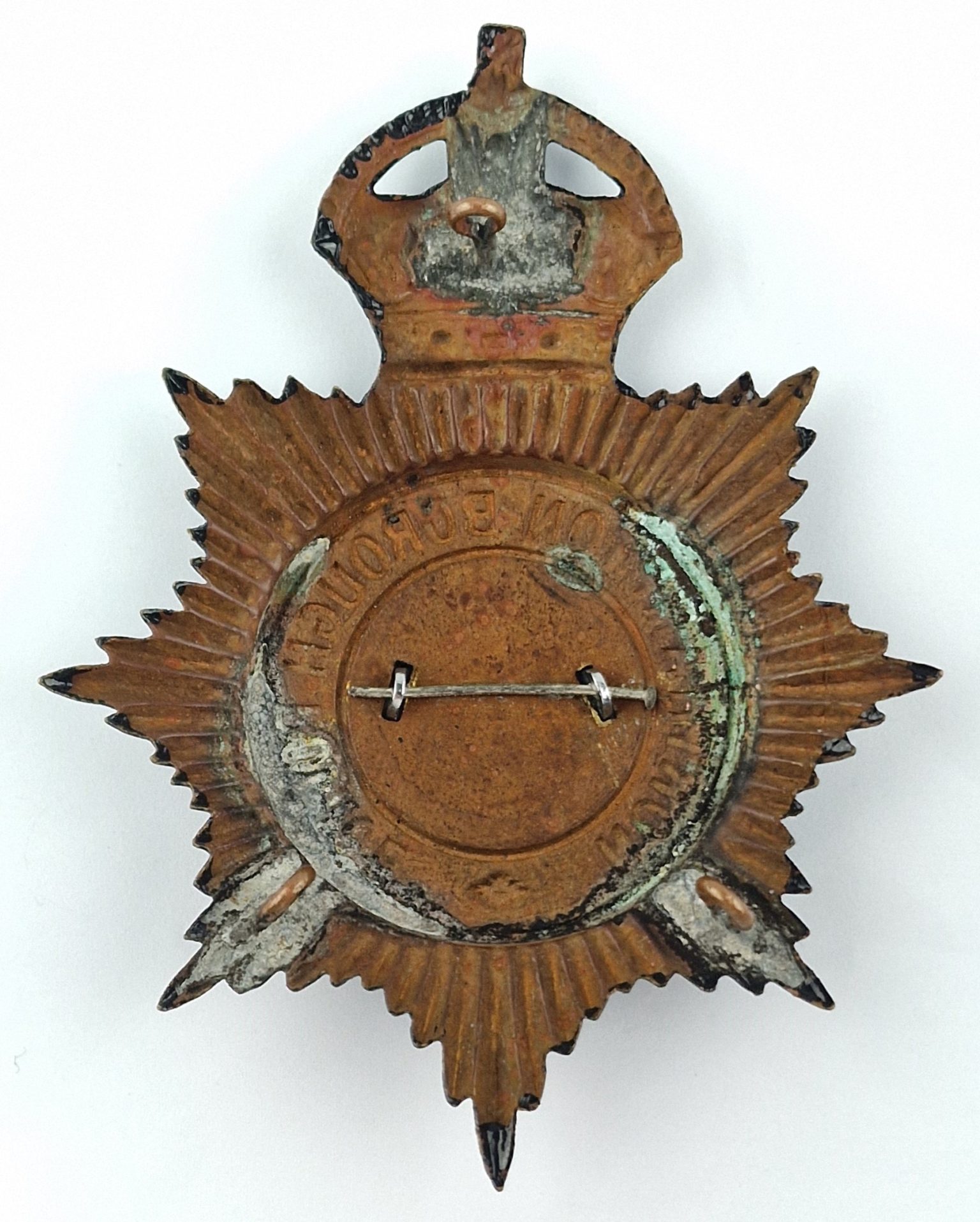 Northampton Borough Police Night Helmet Badge | Time Militaria