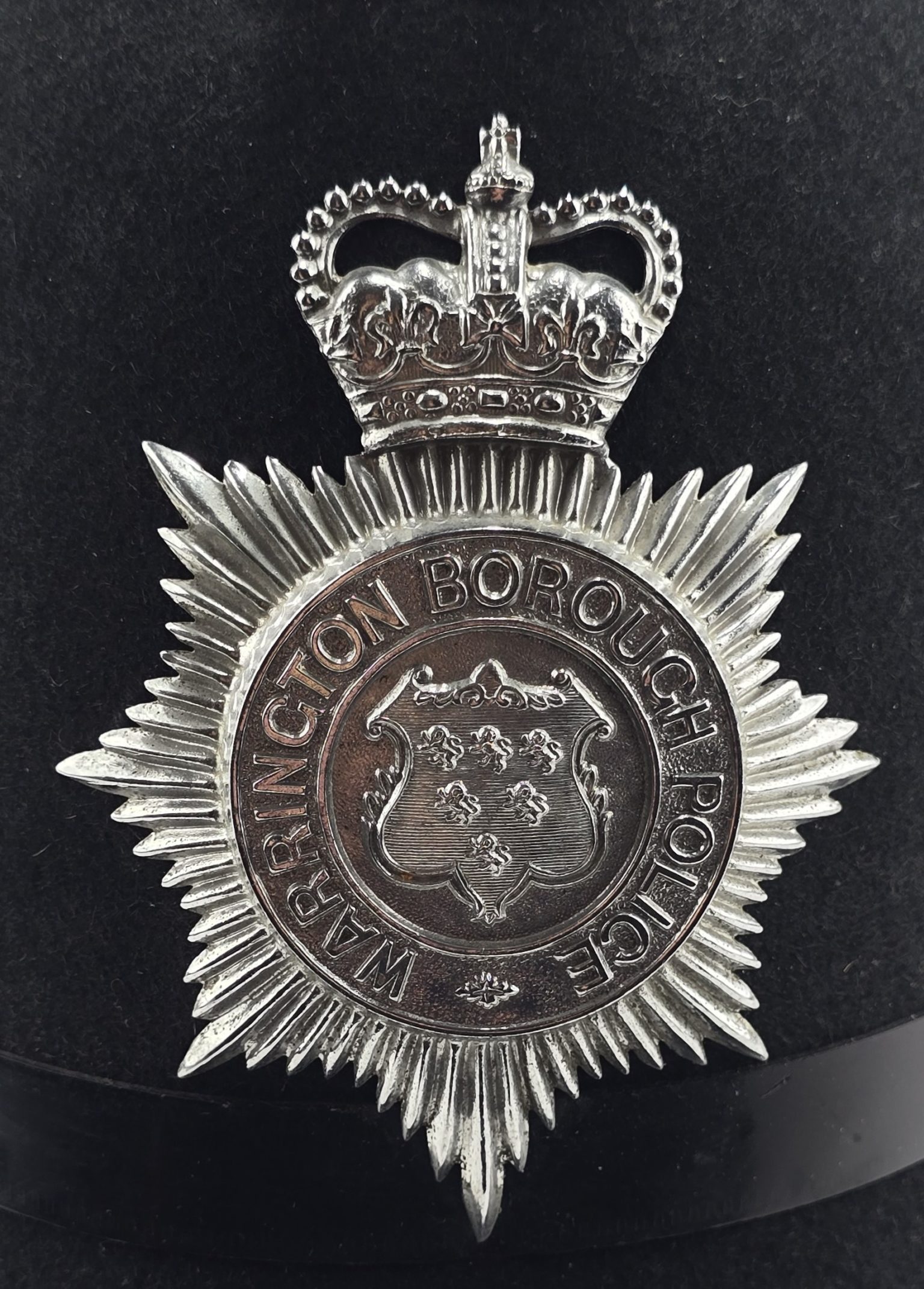 Warrington Borough Police Helmet | Time Militaria