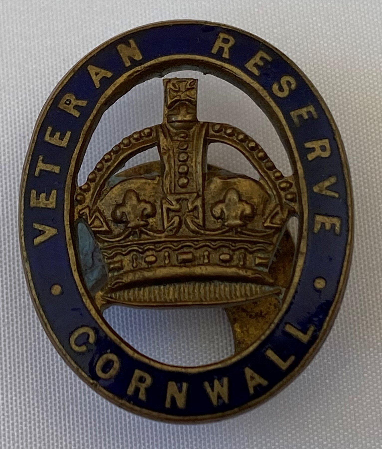 WW1 Cornwall Veteran Reserve Badge | Time Militaria