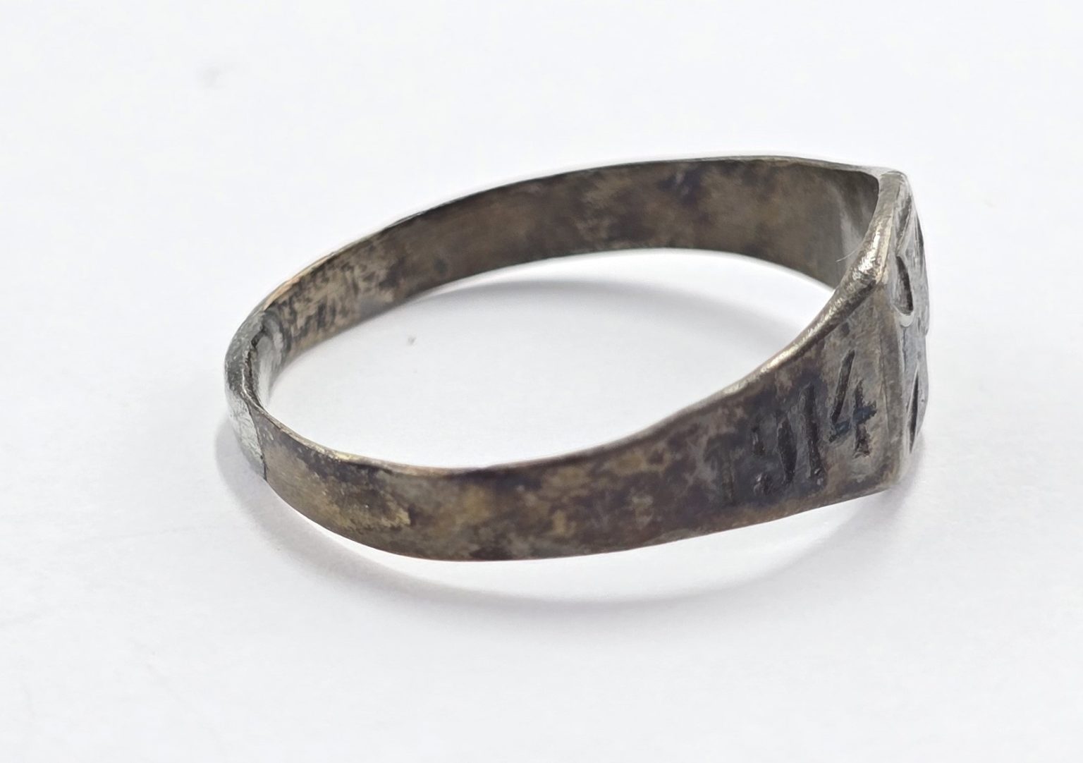 WW1 German Silver Patriotic Ring | Time Militaria