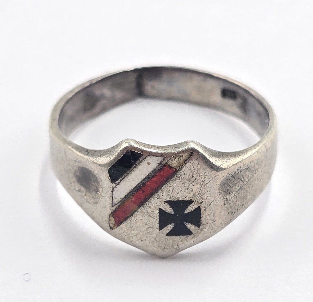 WW1 German Silver Patriotic Ring | Time Militaria