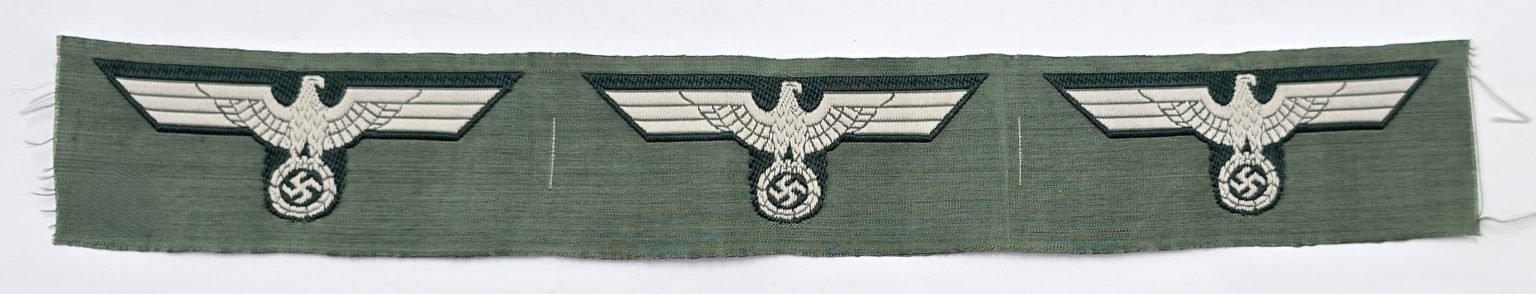 WW2 German Army Cap Eagles | Time Militaria