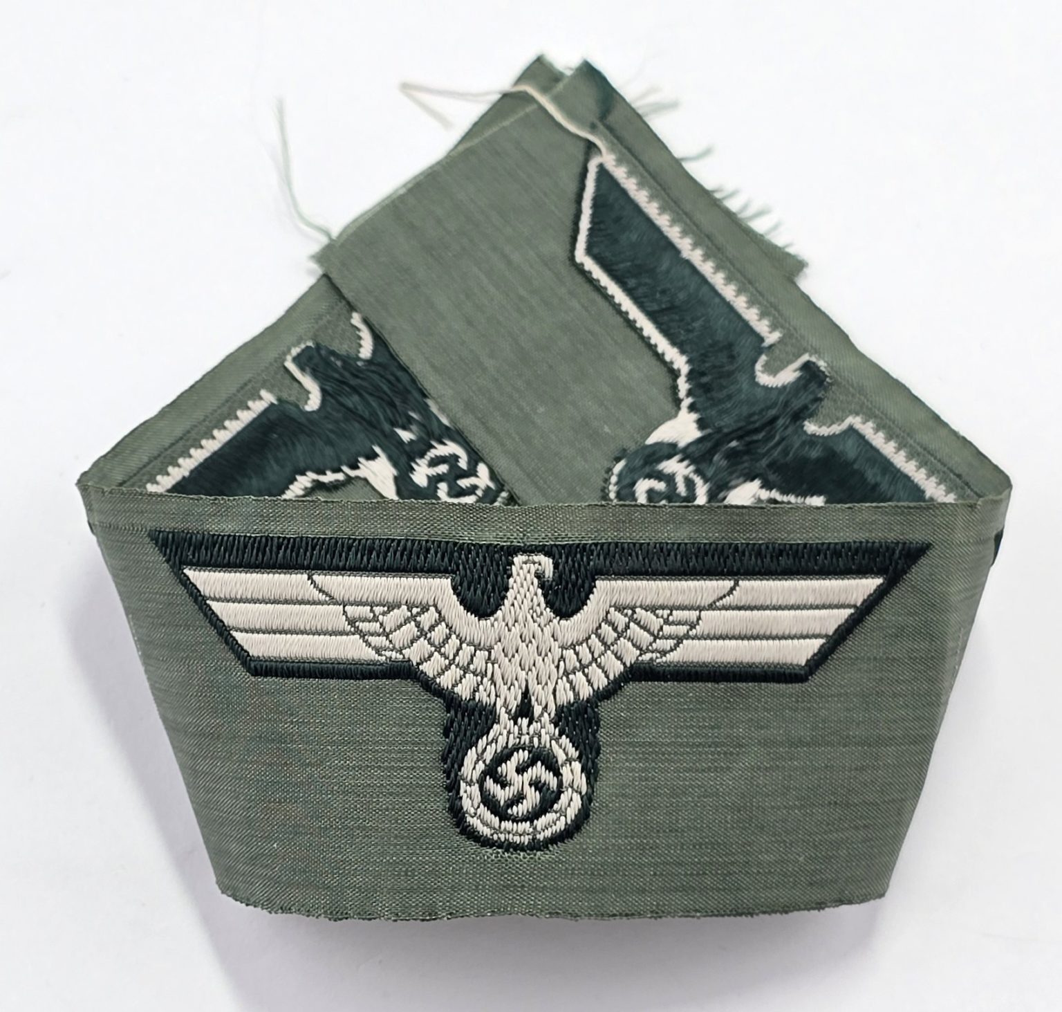 WW2 German Army Cap Eagles | Time Militaria